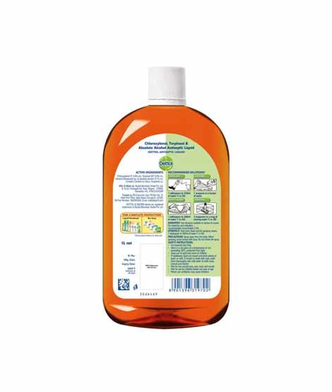 Dettol Antiseptic Disinfectant Liquid Red 1Ltr (N37465421A) Price in ...