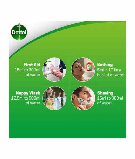 Dettol Antiseptic Disinfectant Liquid Red 1Ltr (N37465421A) Price in ...