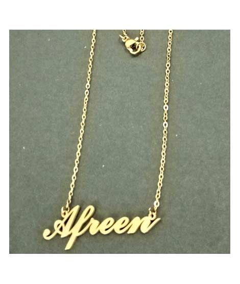 King Afreen Name Necklace Price in Pakistan iShopping.pk